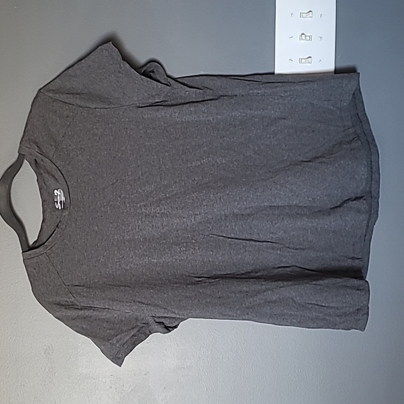 Seven7 | Tops | Seven7 Dark Grey Basic T Shirt | Poshmark